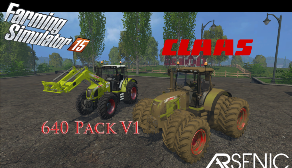 CLAAS 640 ARION TRACTOR PACK V 1.0 - Mod Download