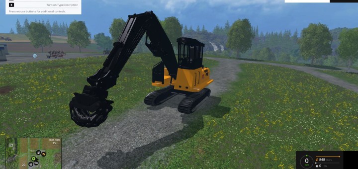 John Deere 748H for FS 2015 V 1.0 - FS 15 Forklifts & Excavators Mod ...
