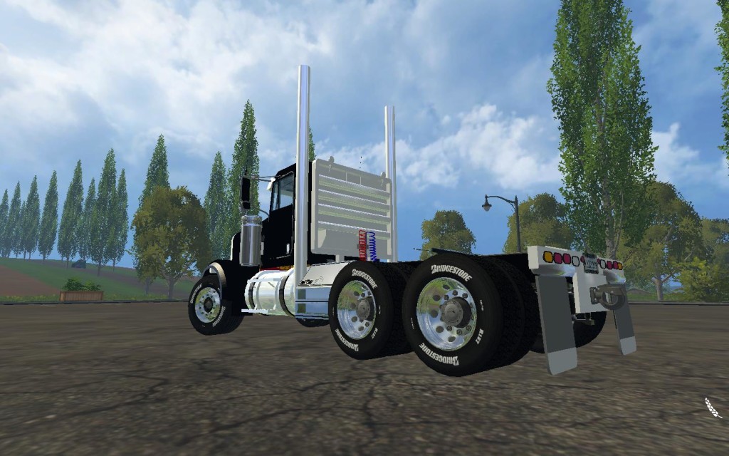Freightliner Semi Truck (3) - Farming simulator 19 / 17 / 15 Mod