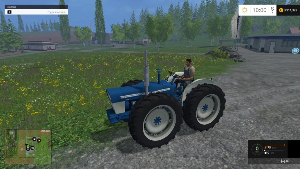 FORD COUNTY 1124 TRACTOR V1.0 - Mod Download