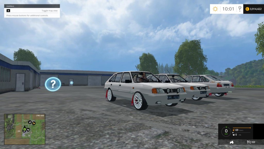 POLONEZ CARO 1994 V1.0 FS15 (5) - Farming simulator 19 / 17 / 15 Mod