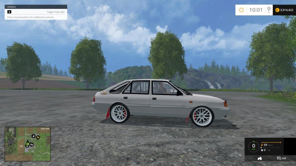 POLONEZ CARO 1994 V1.0 FS15 (6) - Farming simulator 19 / 17 / 15 Mod