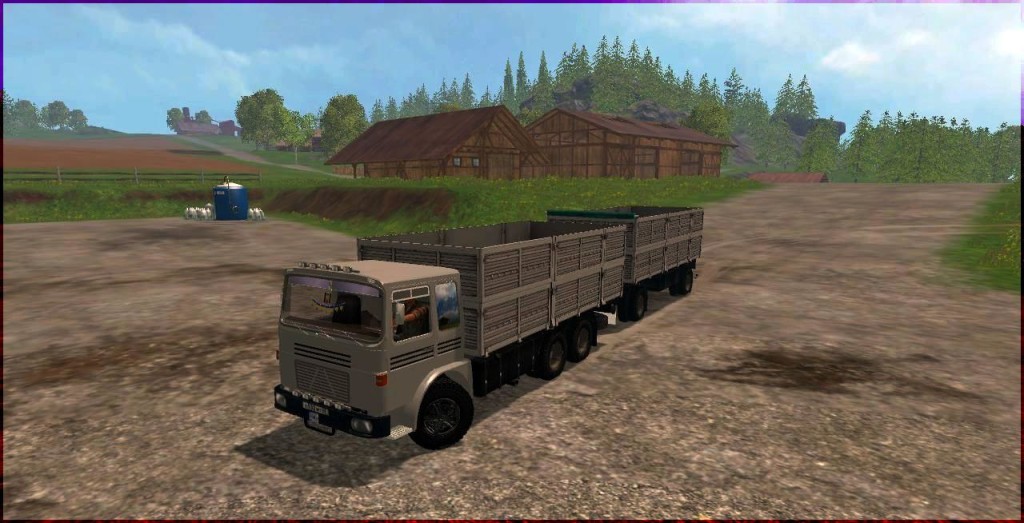 ROMAN DIESEL TRUCK AND TRAILER FS15 - Mod Download