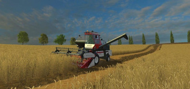 SK-5 NIVA COMBINE - FS 15 Combines Mod Download