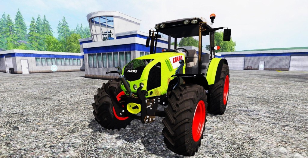CLAAS AXOS 340 CX (GEAR) TRACTOR V 1.0 - Mod Download