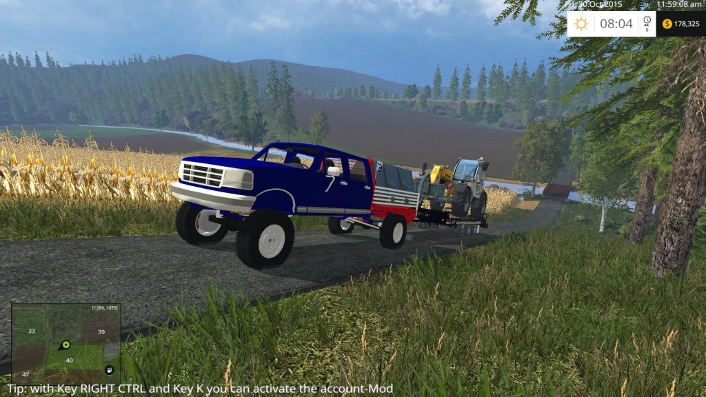 FORD F-SUPERDUTY (F450) FLATBED V1.0 CAR - FS 15 Cars Mod Download