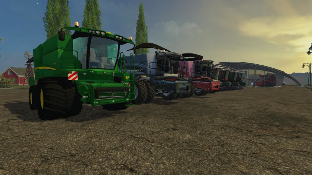 Mega-Combines-Pack-for-FS-15-3 - Farming simulator 19 / 17 / 15 Mod
