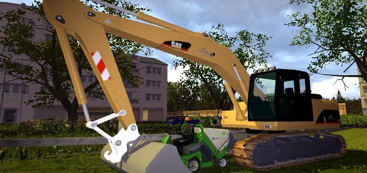 CAT 963C V1.0 FS15 - FS 15 Forklifts & Excavators Mod Download