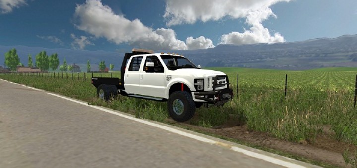 F350 Ford Diesel Street Dually no stacks for FS15 - FS 15 Cars Mod Download