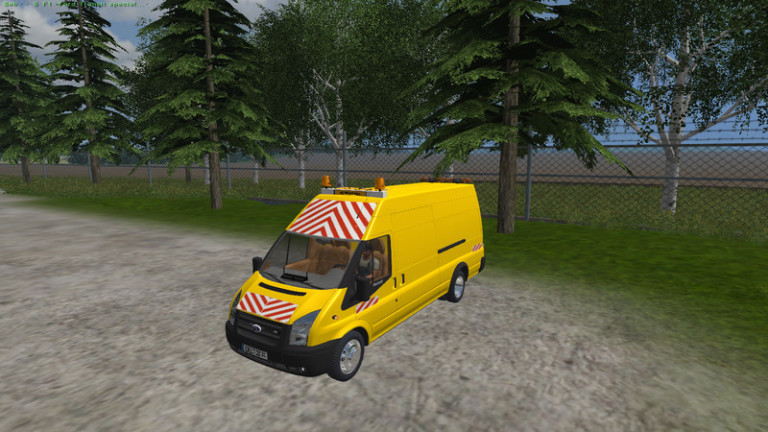 Ford Transit Convoi Exceptionnel V3.0 Mod - Mod Download