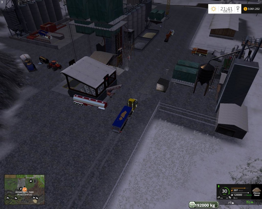 MINING CONSTRUCTION ECONOMY MAP V2 (8) - Farming simulator 19 / 17 / 15 Mod