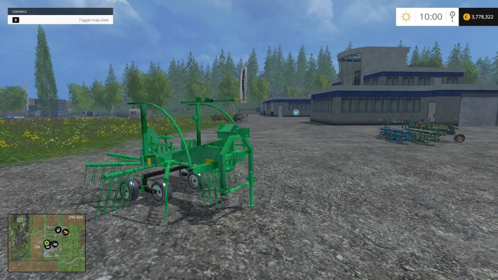 URSUS WINDROWER V1.0 FS 2015 (6) - Farming simulator 19 / 17 / 15 Mod