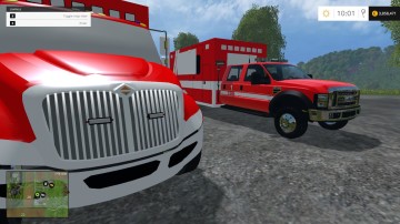 AMBULANCE PACK V1.0 MOD (3) - Farming simulator 19 / 17 / 15 Mod