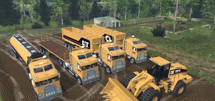 ROUND BALE TRAILER MOD - FS 15 Trailers Mod Download