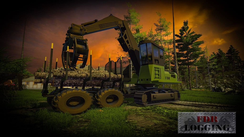 FDR LOGGING - SWING FORWARDER FS15 - FS 15 Forklifts & Excavators Mod ...