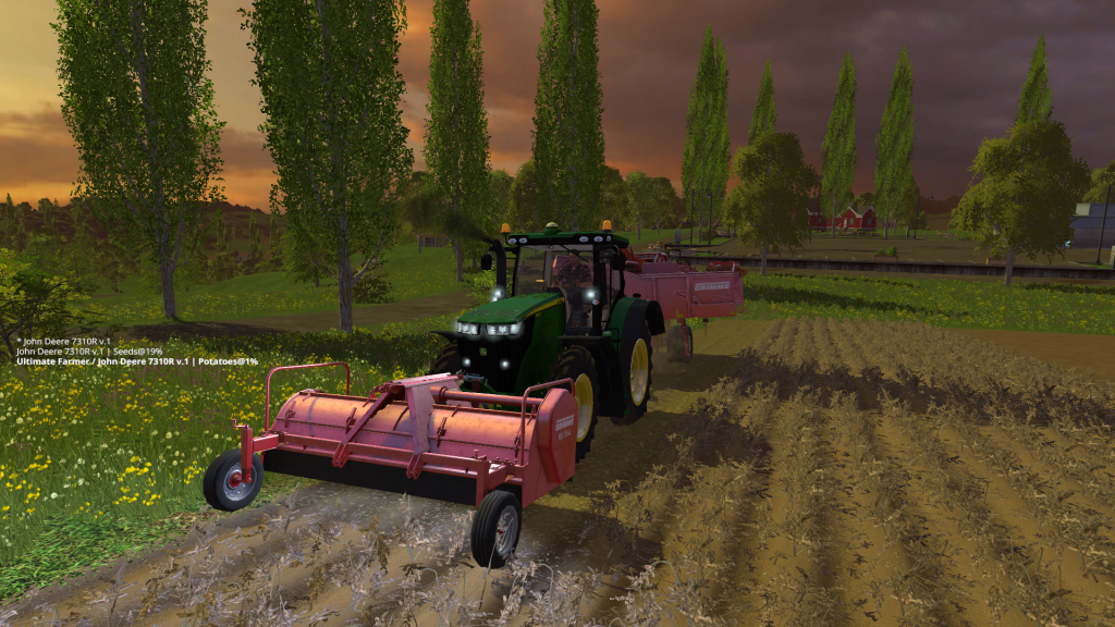 JD 7310 R V3R Row wheels LS 2015 (3) - Farming simulator 19 / 17 / 15 Mod