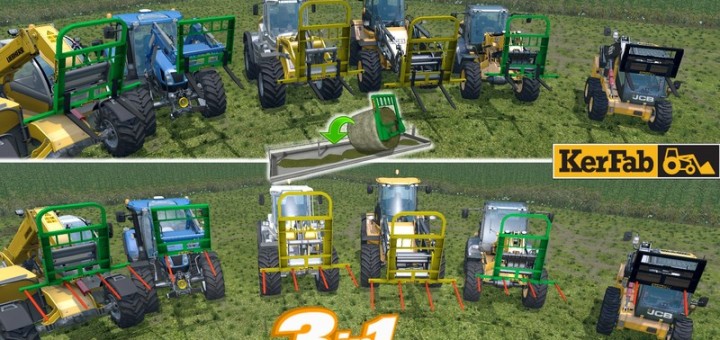 PACK DE MODS BRASILEIROS BY CRAZY GAMER V6 FS15 - FS 15 Packs Mod Download