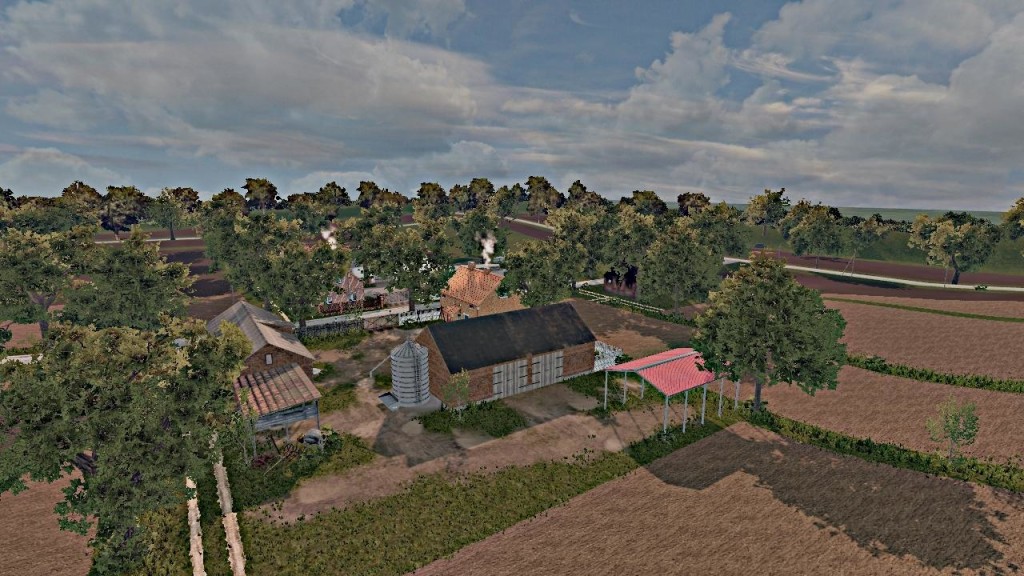 TYPOWA POLSKA WIEŚ MAP V 3.0 BEZ SNOW MOD LS15 - Mod Download