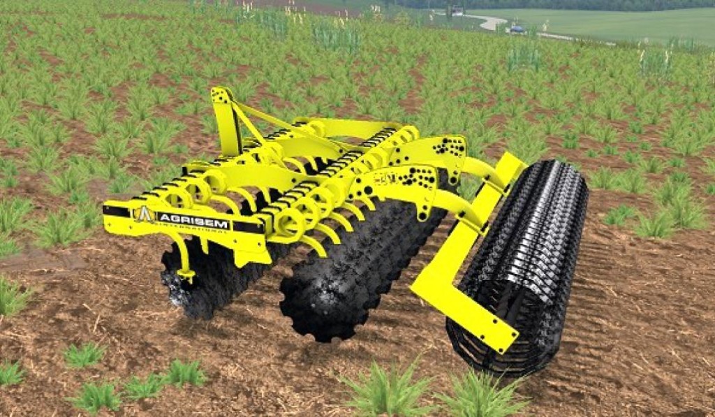 AGRISEM DISC-O-MULCH 3M FS15 - FS 15 Implements & Tools Mod Download