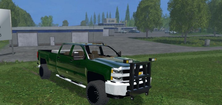 Chevy Duramax Flatbed Updated for FS 15 - FS 15 Cars Mod Download