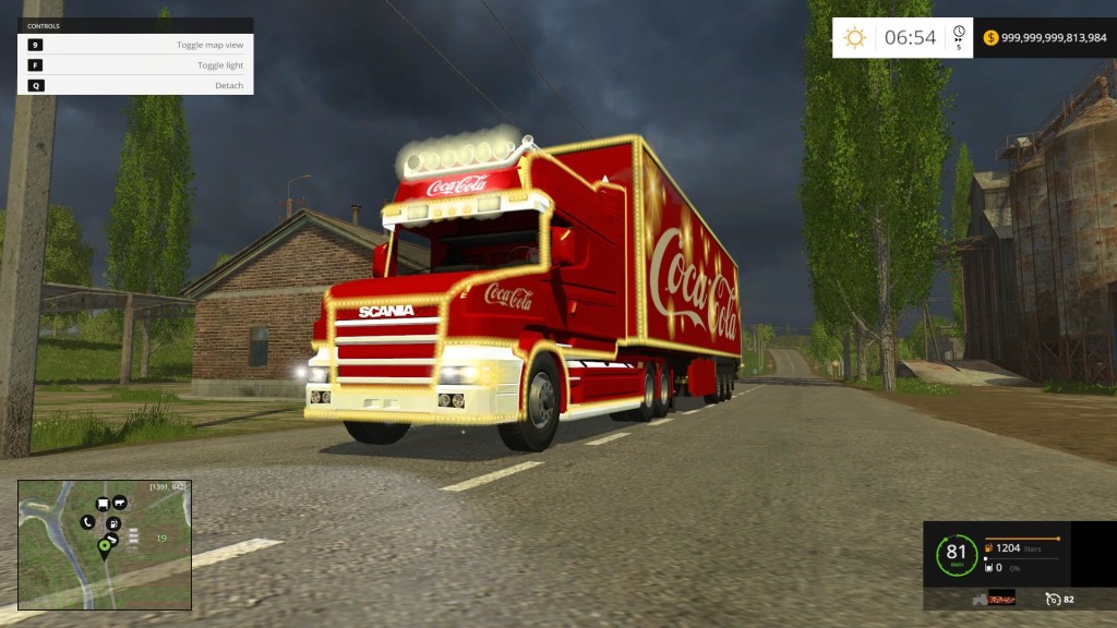 COCA COLA TRUCK + TRAILER PACK V3.0 FS 2015 - Mod Download