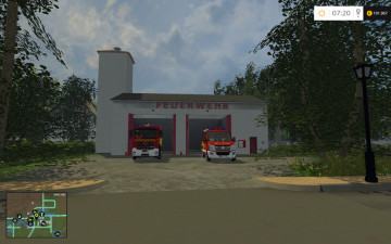 Fire Department V 1.0 FS15 (6) - Farming simulator 19 / 17 / 15 Mod