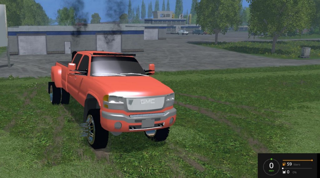 GMC 3500 LIFTED V1.0 FS15 - FS 15 Cars Mod Download