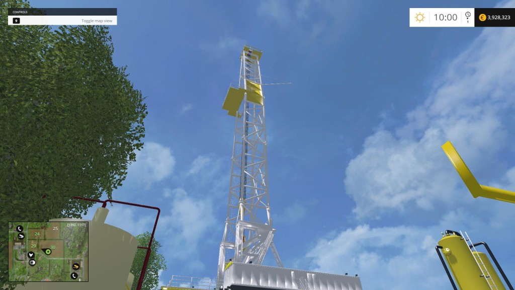 PLACEABLE RIG V1.0 MOD (1) - Farming simulator 19 / 17 / 15 Mod