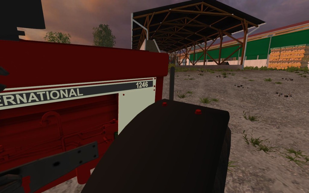 IHC 1246 V1.0 TRACTOR (4) - Farming simulator 19 / 17 / 15 Mod
