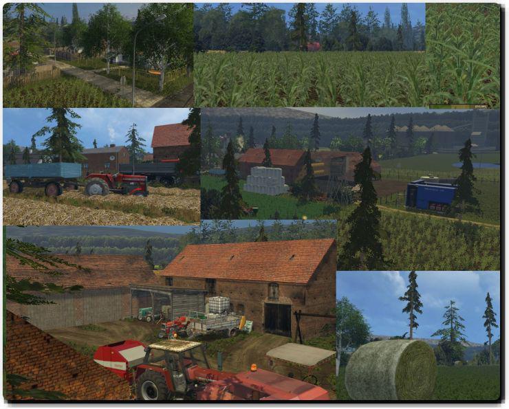 MICRO WIEŚ MAP FS15 - FS 15 Maps Mod Download