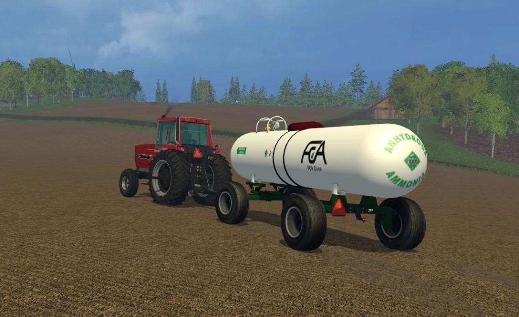 NEW SINGLE ANHYDROUS NURSE TANK V1 TRAILER - FS 15 Trailers Mod Download