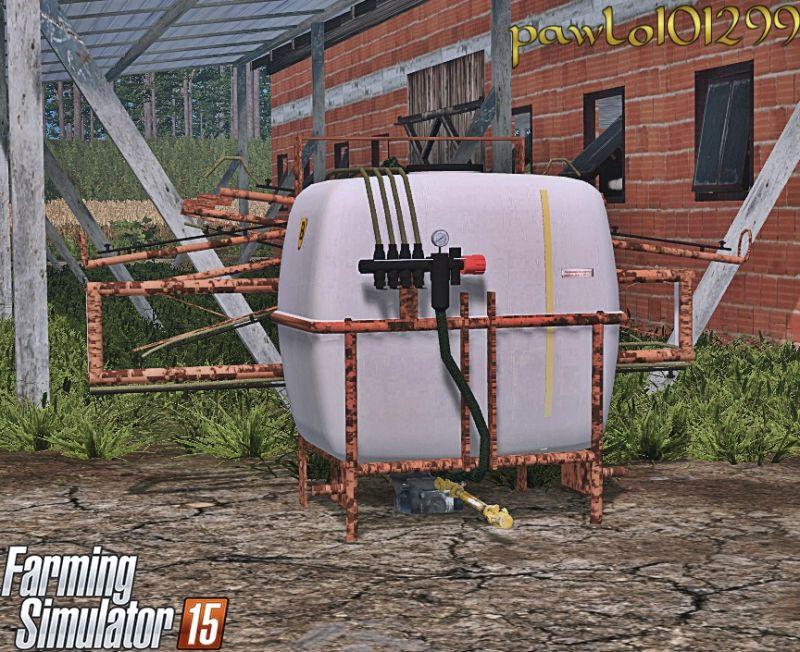 SPRAYER AGROMECHANIKA KRANJ FS15 - FS 15 Implements & Tools Mod Download