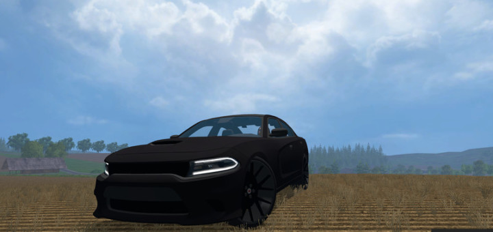 Dodge Carger Hellcat - Farming simulator 19 / 17 / 15 Mods