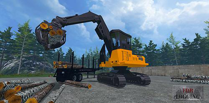 FDR LOGGING – GRAPPLE LOADER V2.0 LS15 - FS 15 Forklifts & Excavators ...