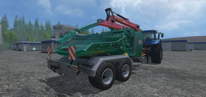 Jenz Wood Chipper - Farming simulator 19 / 17 / 15 Mods