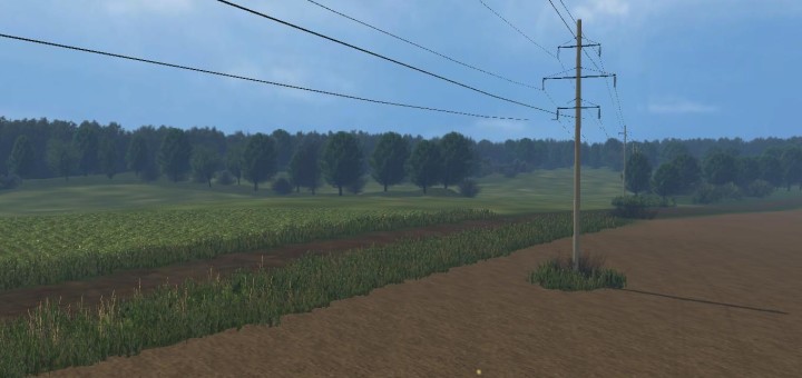 FS15 County Line V 1.0 MAP - FS 15 Maps Mod Download