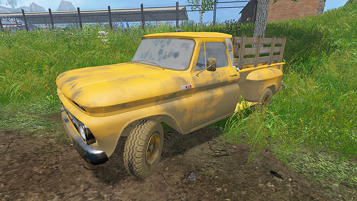 1966 CUSTOM CHEVY 4×4 CAR V1.0 FS15 - FS 15 Cars Mod Download