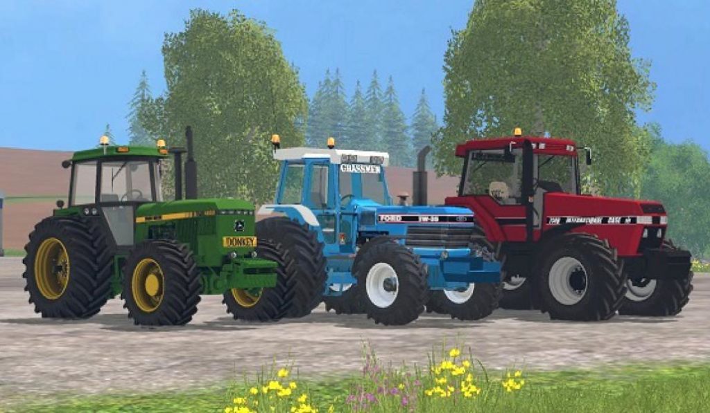 2 LEGENDS AND DONKEY PACK FS15 - FS 15 Packs Mod Download