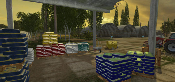 Wet dirt roads - 63 models V 1.0 Object - FS 15 Objects Mod Download