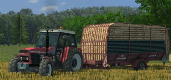 FS15 LOW LOADER GALTRAILER SC v1.0 - FS 15 Trailers Mod Download