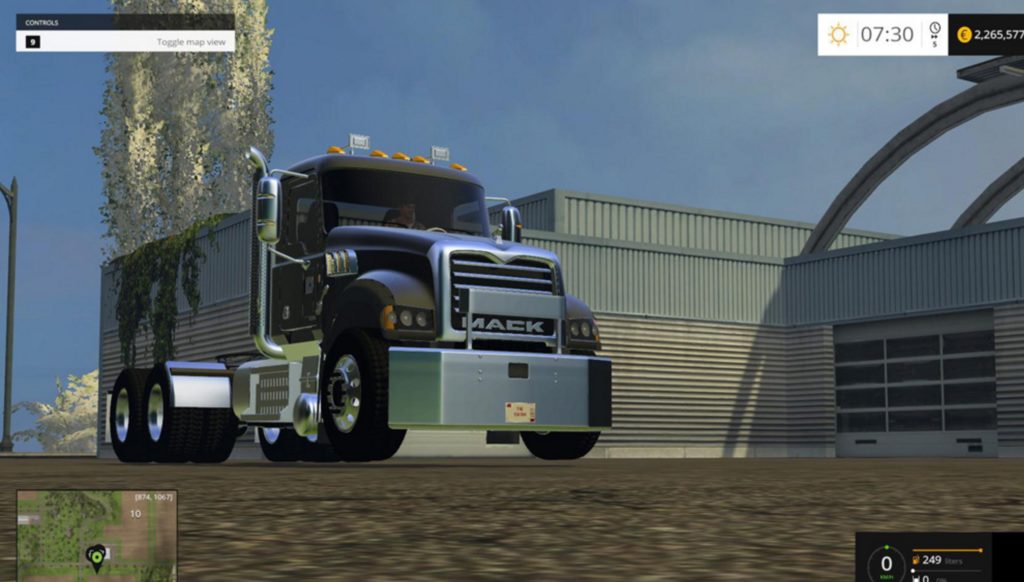 Mack Granite v2 Truck - Farming simulator 19 / 17 / 15 Mod