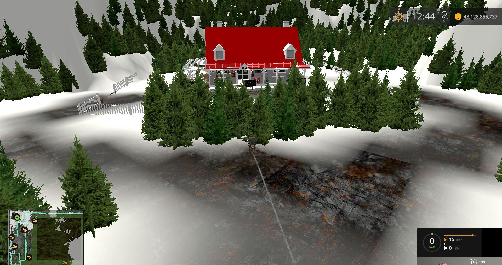 THE RIVER PO BY VASZICS V1.5 FS15 MAP - FS 15 Maps Mod Download