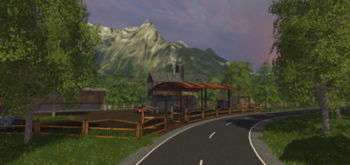 FS15 County Line V 1.1 Map - FS 15 Maps Mod Download