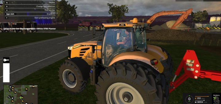 Cat Challenger - Farming simulator 19 / 17 / 15 Mods