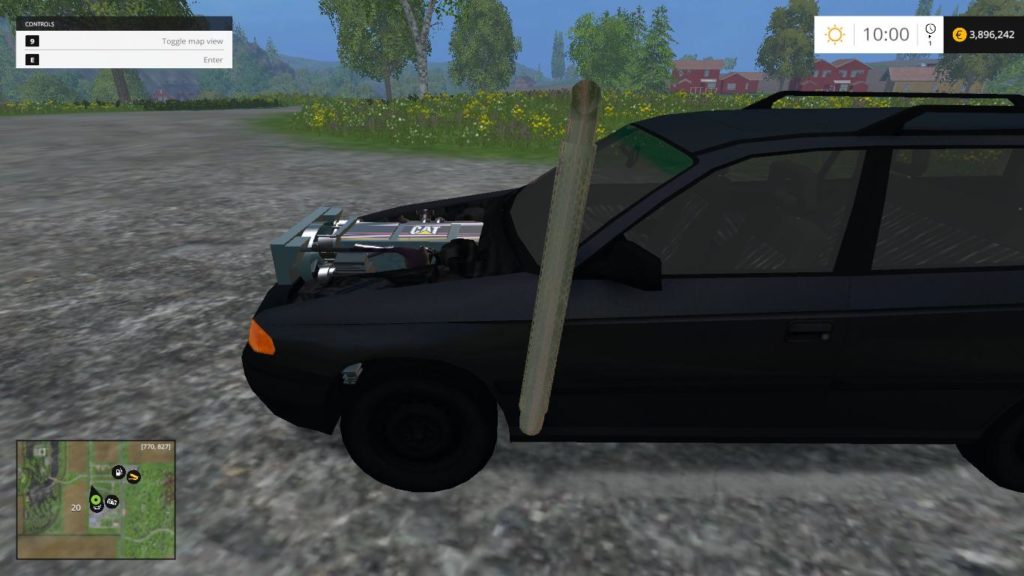 OPEL ASTRA F98 DRAGSTER V1.0 CAR (3) - Farming simulator 19 / 17 / 15 Mod