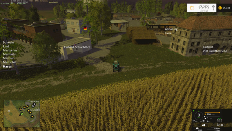 Thüringer Oberland 1988 V 3.8 Map LS15 - FS 15 Maps Mod Download