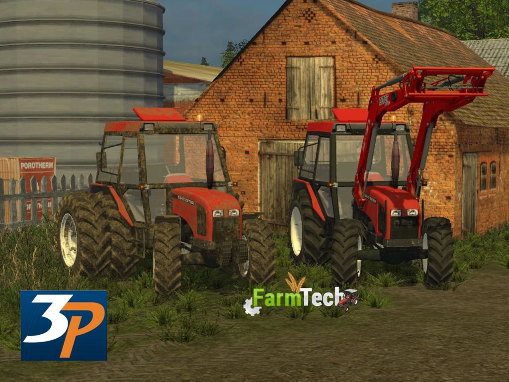 ZETOR 5340 (WASHABLE) V1.0 TRACTOR - FS 15 Tractors Mod Download