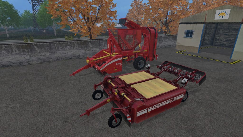 Grimme Rootster604 & Grimme BM300 FS15 - FS 15 Forklifts & Excavators ...