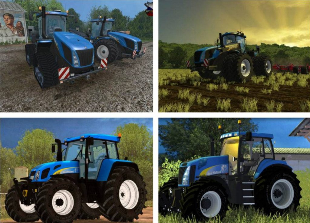 Pack Tractors New Holland FS15 - FS 15 Packs Mod Download