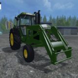 JOHN DEERE 4455 V2.2 TRACTOR - FS 15 Tractors Mod Download